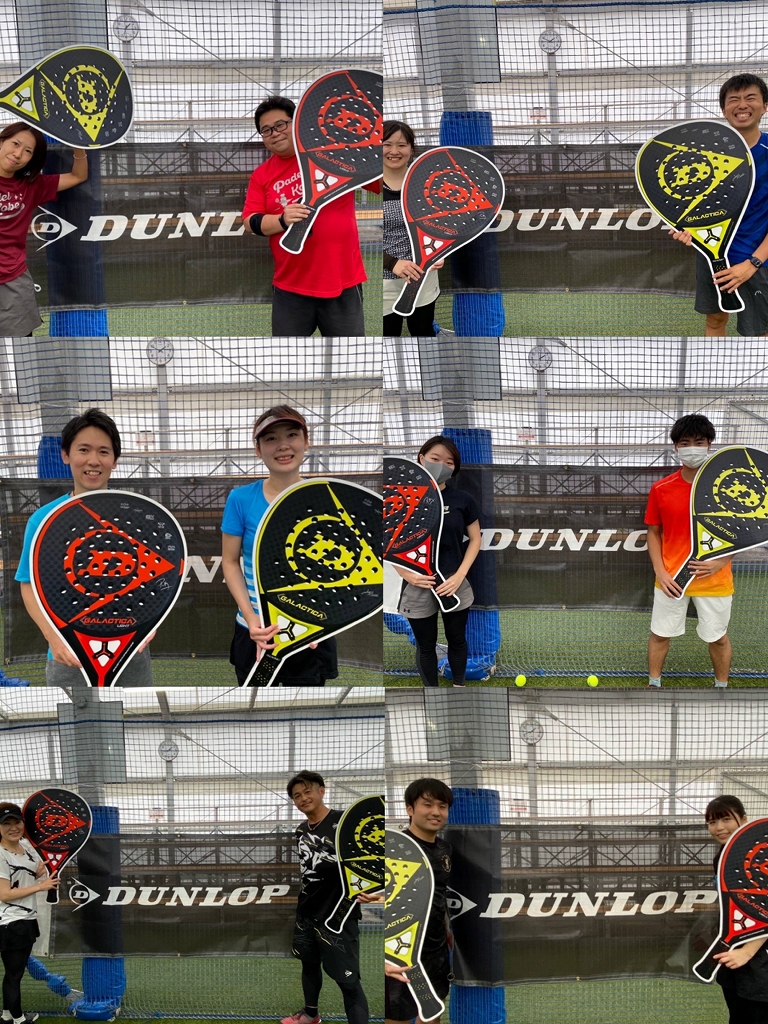 「DUNLOP PADEL FAN MIX」（会場：パデル＆フットサル晴れのち晴れ）開催レポート | 最新情報 | DUNLOP PADEL NAVI